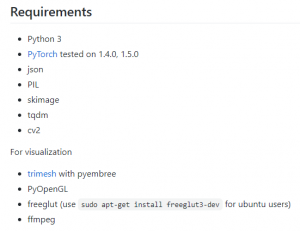 Pythonで写真の3D化が可能なPIFuHDをインストール | ジコログ
