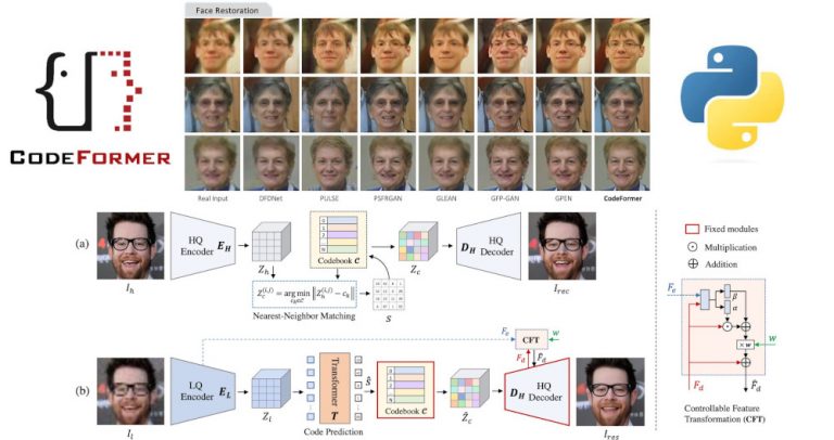 【Python】AI高画質化ツールCodeFormerのインストール | ジコログ