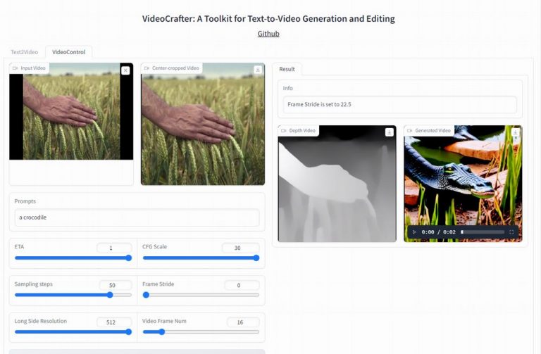 video2videoが可能なVideoCrafterのインストール | ジコログ